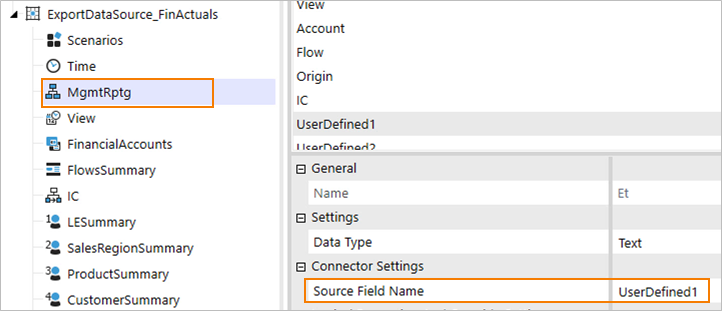 Data Management Export Sequences Data Source