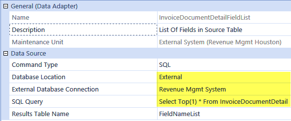 Connector Data Source