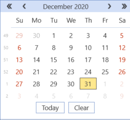 Date Selector