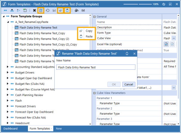 Managing Form Templates
