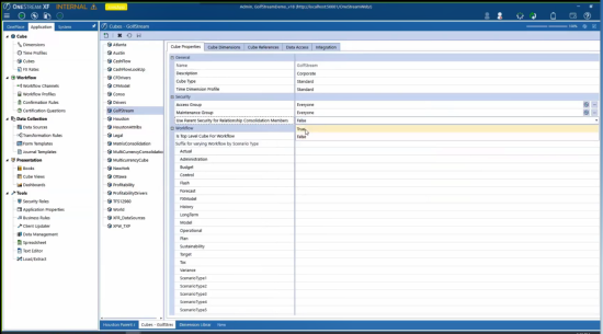 Change the Relationship Security