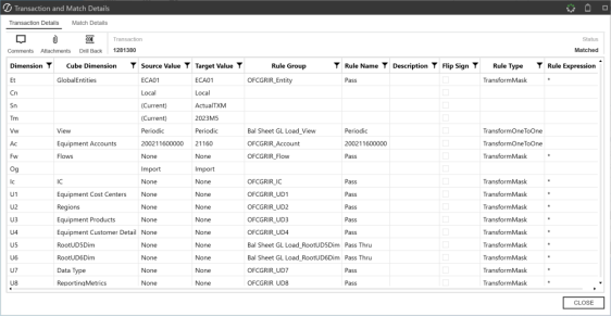 Transaction Details