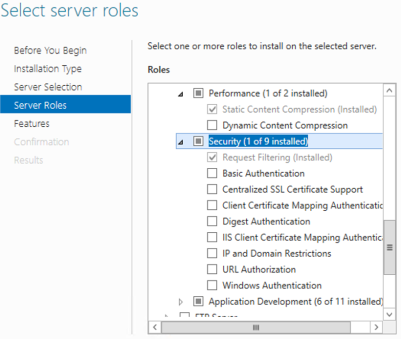 Application Server Requirements and Considerations