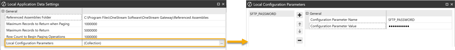 Local Application Data Settings