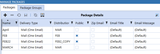 Create a Package