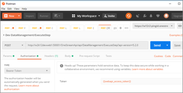 OneStream WebAPI Endpoints