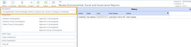Set Up Task Descriptions
