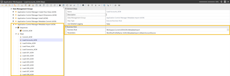 Metadata File Import