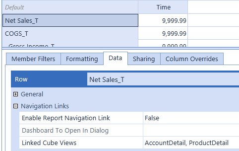 Linked Cube Views