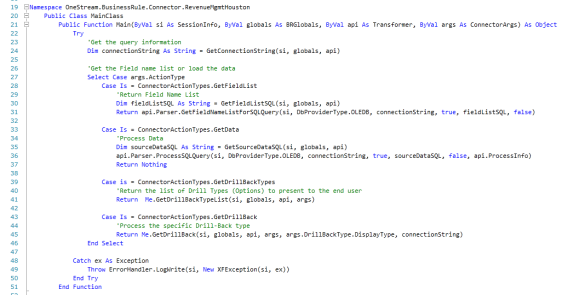 Connector Data Source