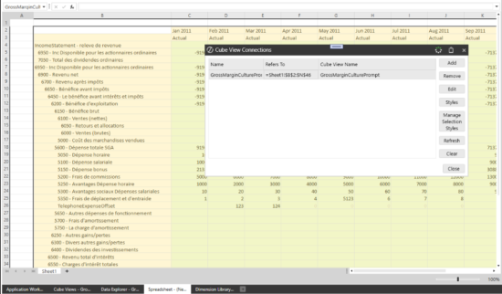 Report Alias with Spreadsheet and Excel