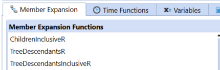 Member Expansion Functions