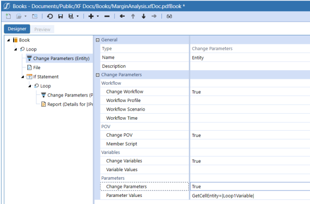 Change Parameters