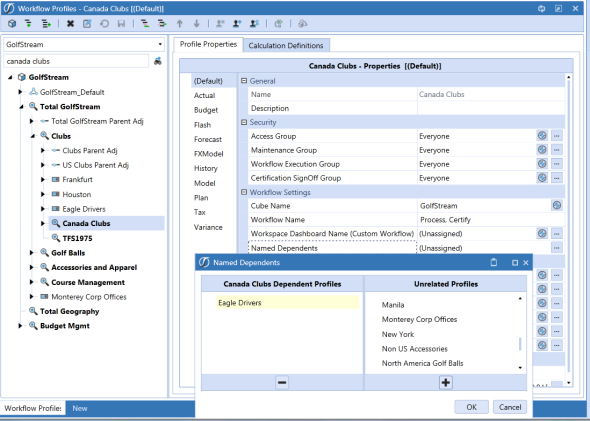 Using Workflow Profiles