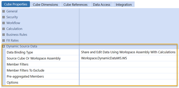 Configure a Dynamic Cube