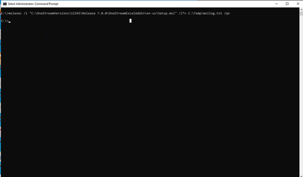 Silent Install
