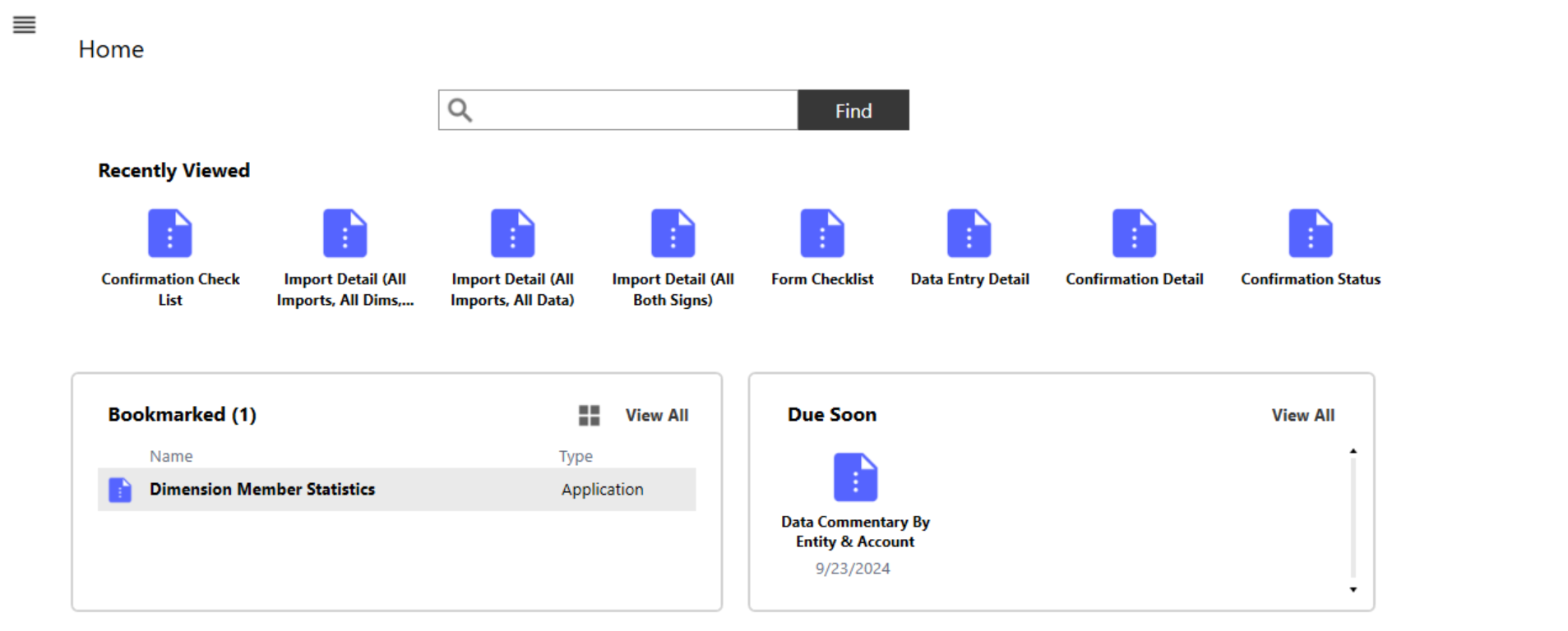 Home [documentation.onestream.com]